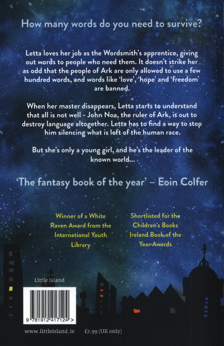 The Wordsmith by Forde, Patricia (9781912417124) | Browns Books