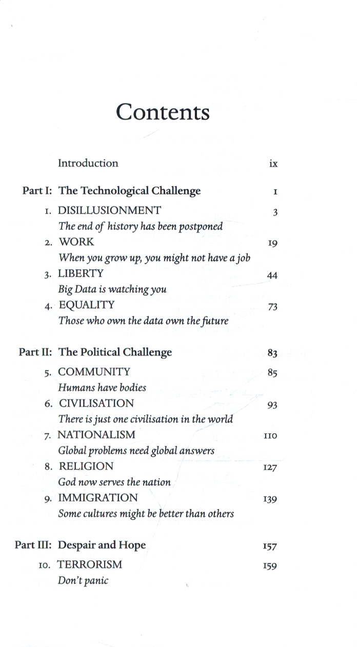 21 lessons for the 21st century by Harari, Yuval Noah (9781787330672 ...