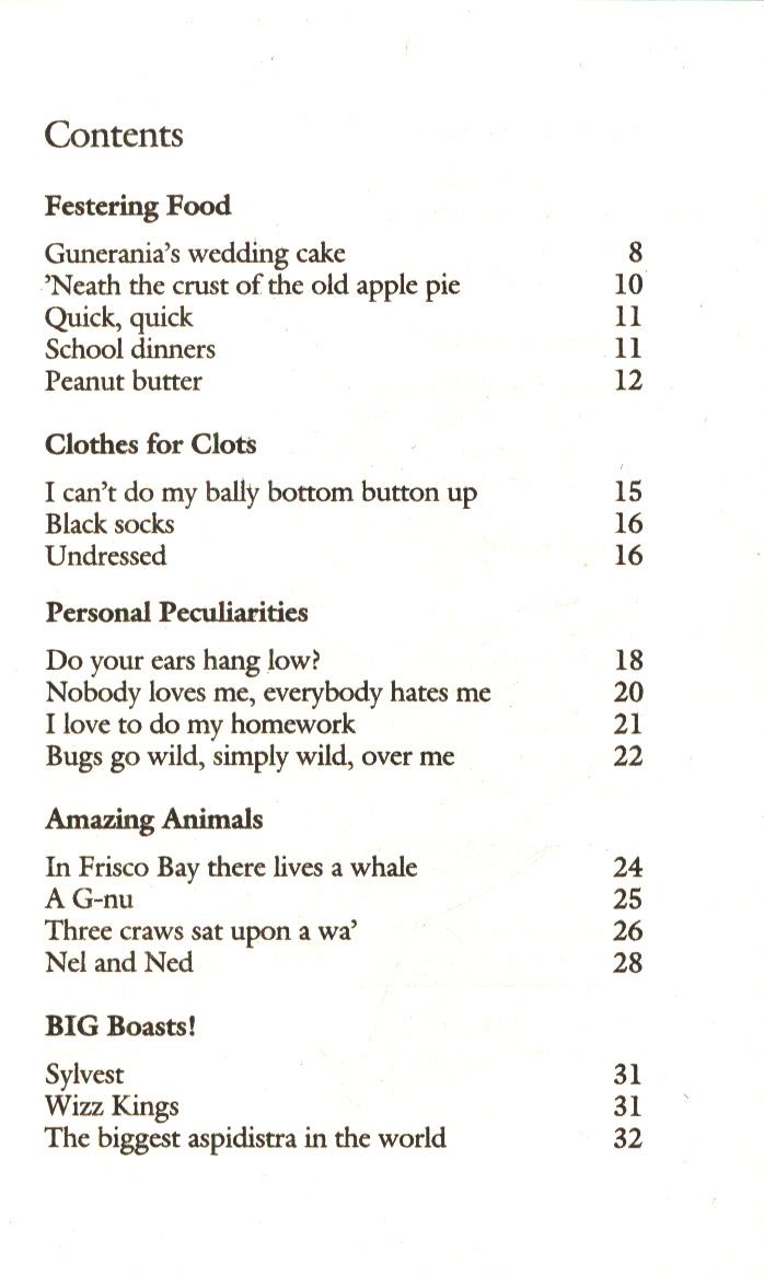 Michael Rosen's Book of Very Silly Poems by Rosen, Michael ...