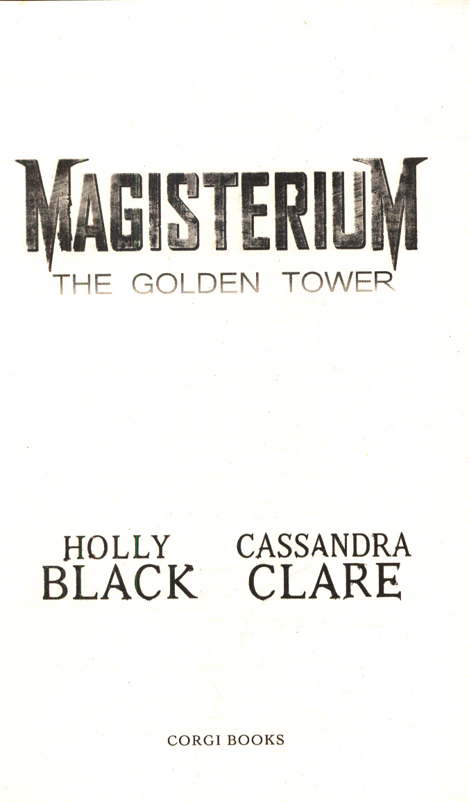 Magisterium: The Golden Tower by Black, Holly (9780552567756) | Browns ...