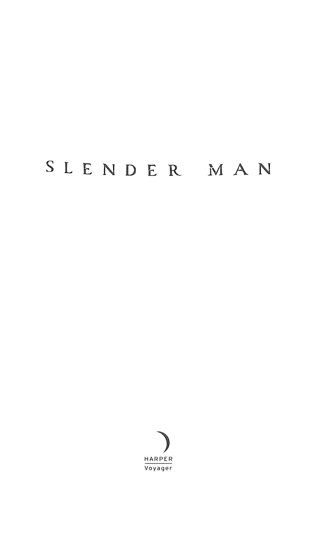 Slender Man by Anonymous (9780008174064) | Browns Books