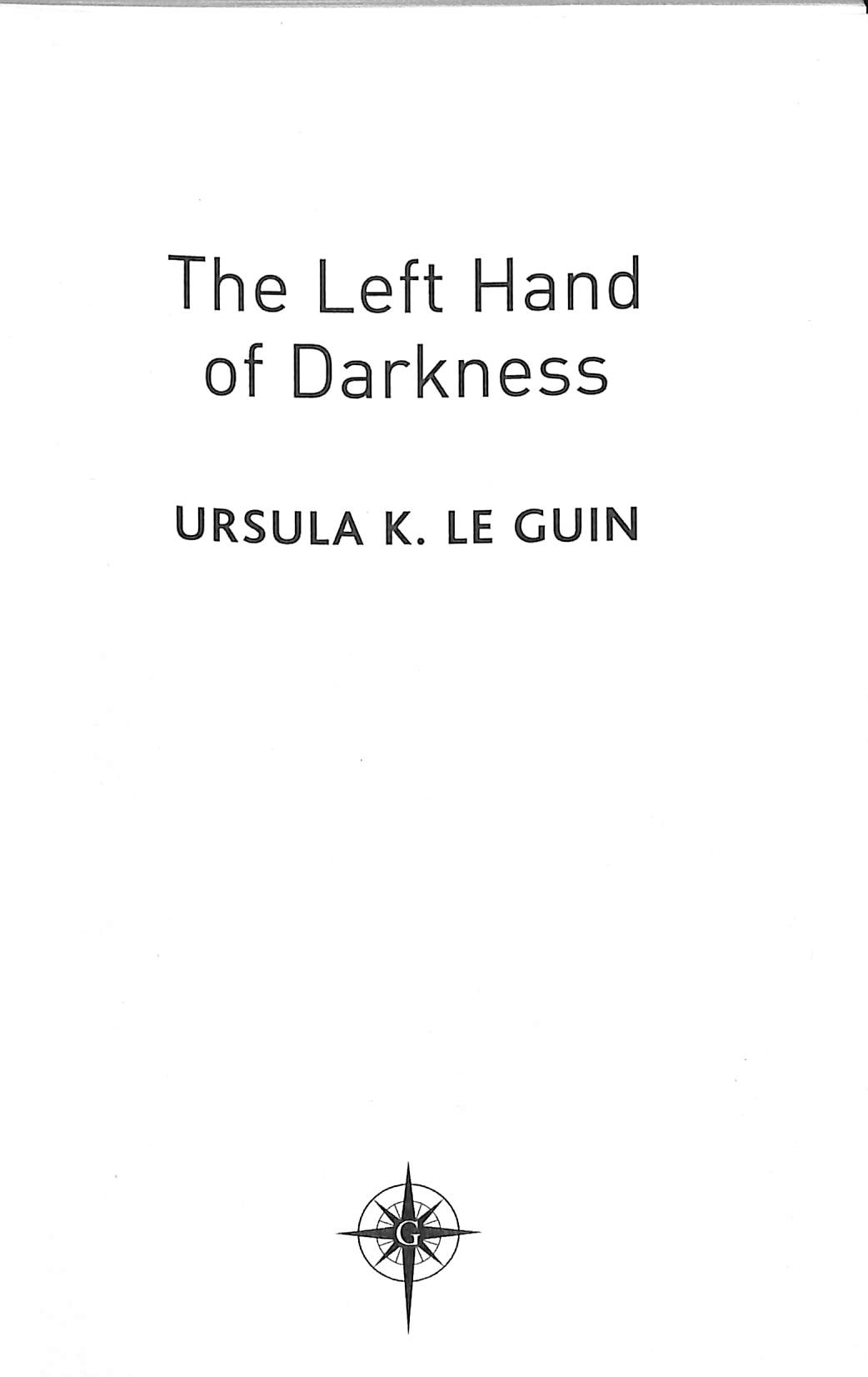 The left hand of darkness by Le Guin, Ursula K. (9781473225947) | BrownsBfS