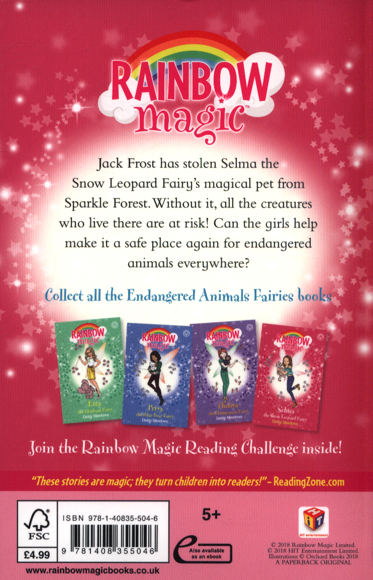 Rainbow Magic: Selma the Snow Leopard Fairy by Meadows, Daisy ...