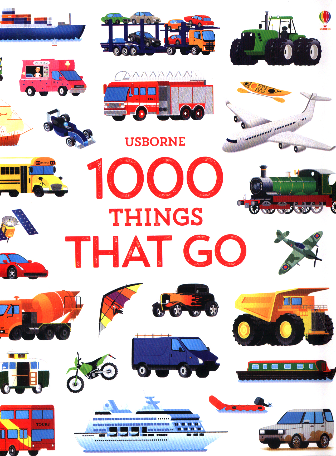 1000 Things That Go by Taplin, Sam (9781474951357) | Browns Books