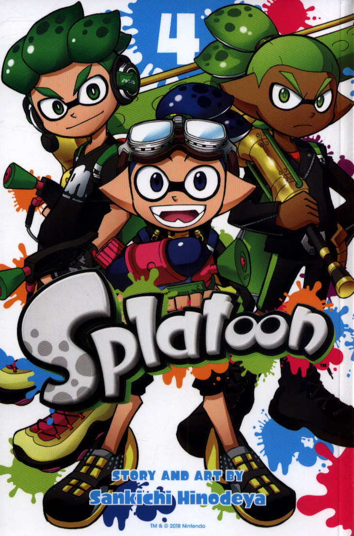 Splatoon, Vol. 4 by Hinodeya, Sankichi (9781974701865) | Browns Books