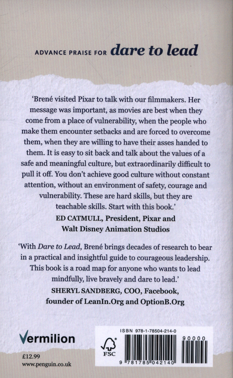 Dare to Lead by Brown, Brene (9781785042140) | Browns Books