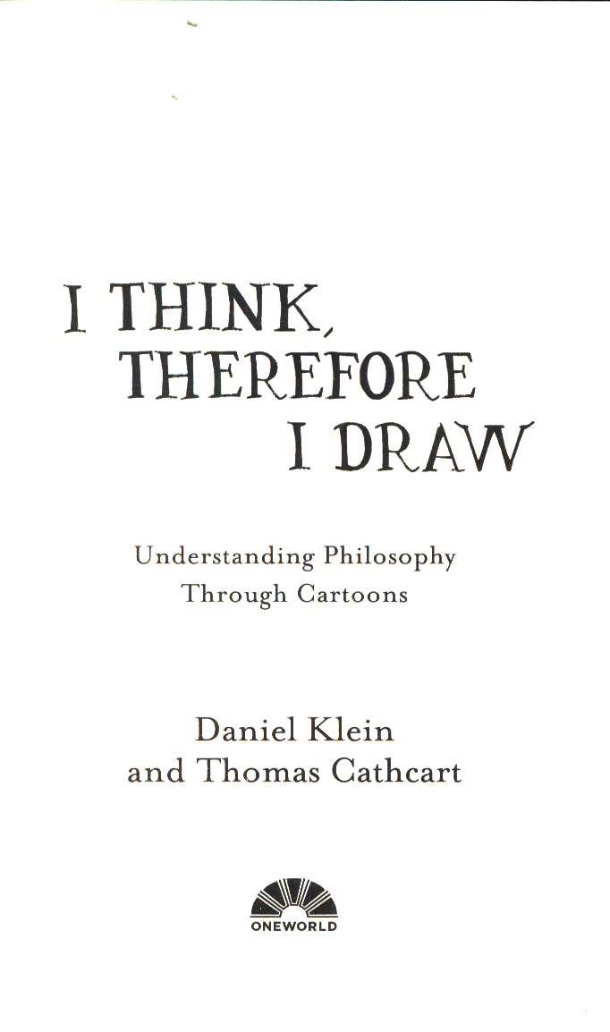 I Think, Therefore I Draw by Cathcart, Thomas (9781786074461) | Browns ...