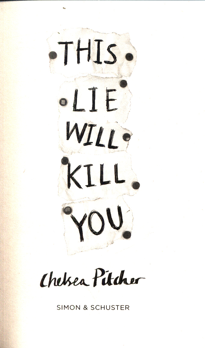 This lie will kill you by Pitcher, Chelsea (9781471181368) | BrownsBfS