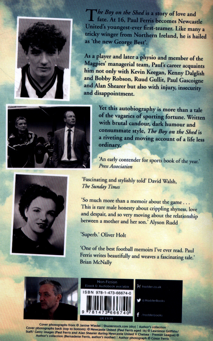 The Boy on the Shed:A remarkable sporting memoir with a foreword by ...