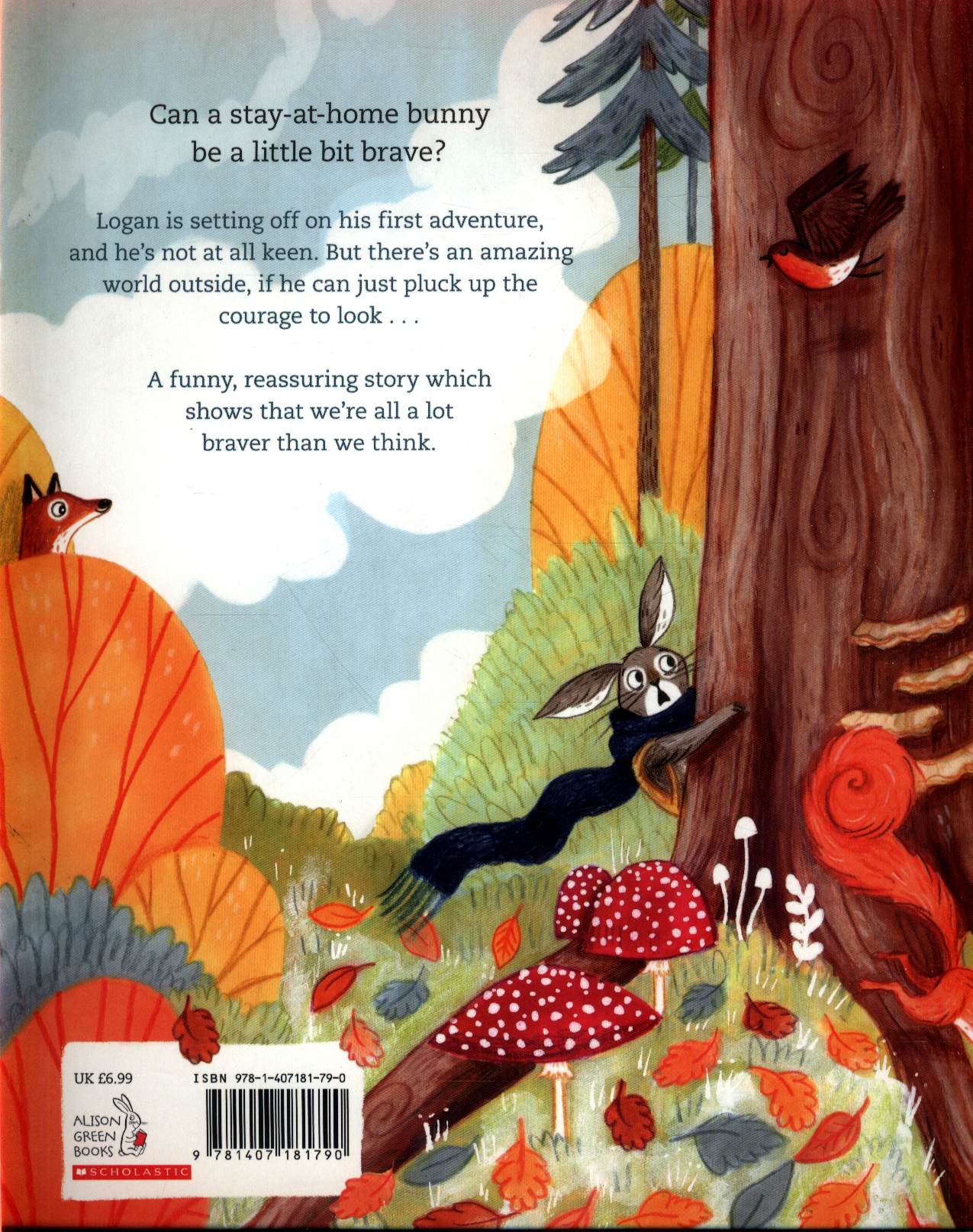 A little bit brave by Kinnear, Nicola (9781407181790) | BrownsBfS