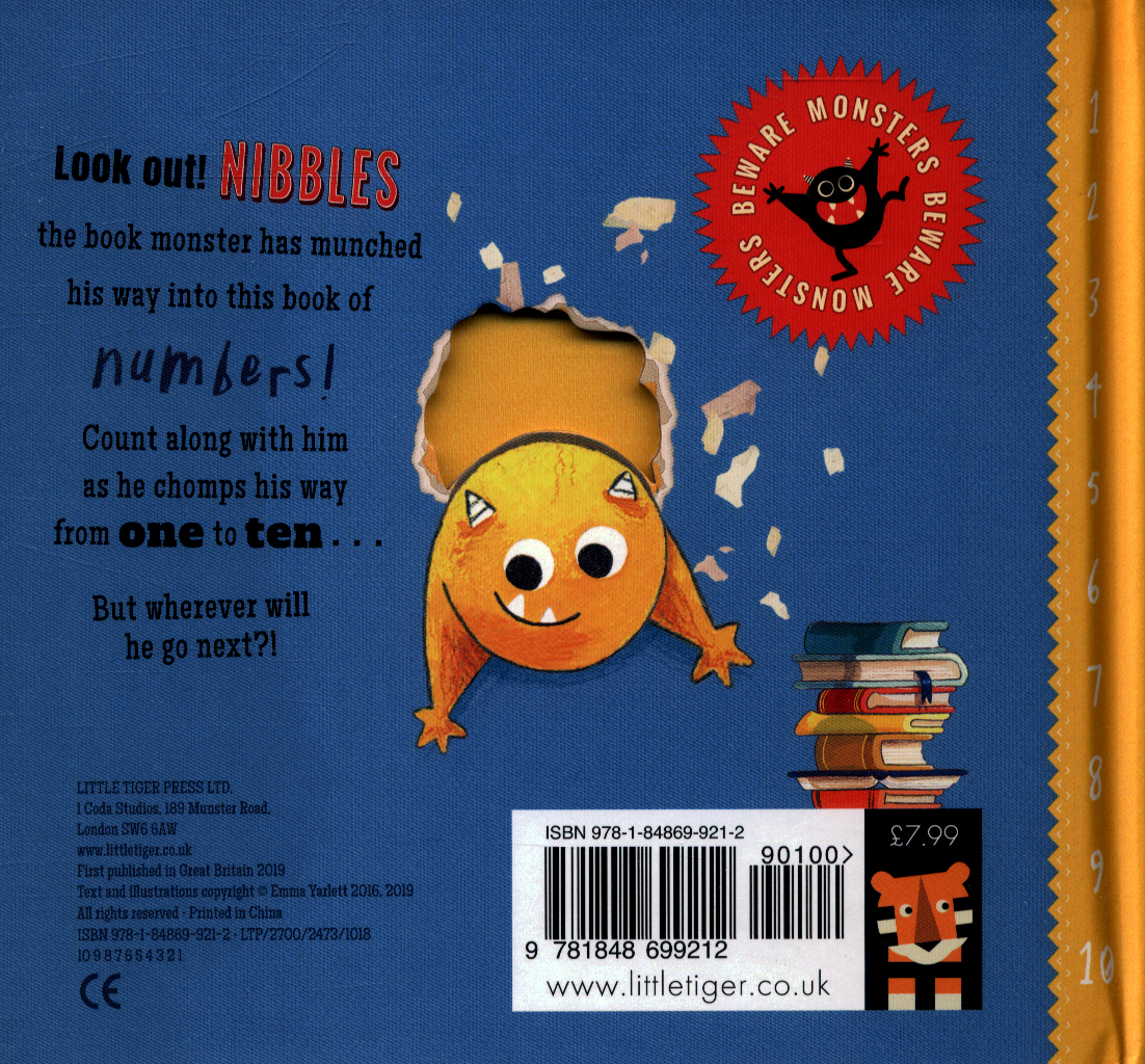 Nibbles Numbers by Yarlett, Emma (9781848699212) | Browns Books