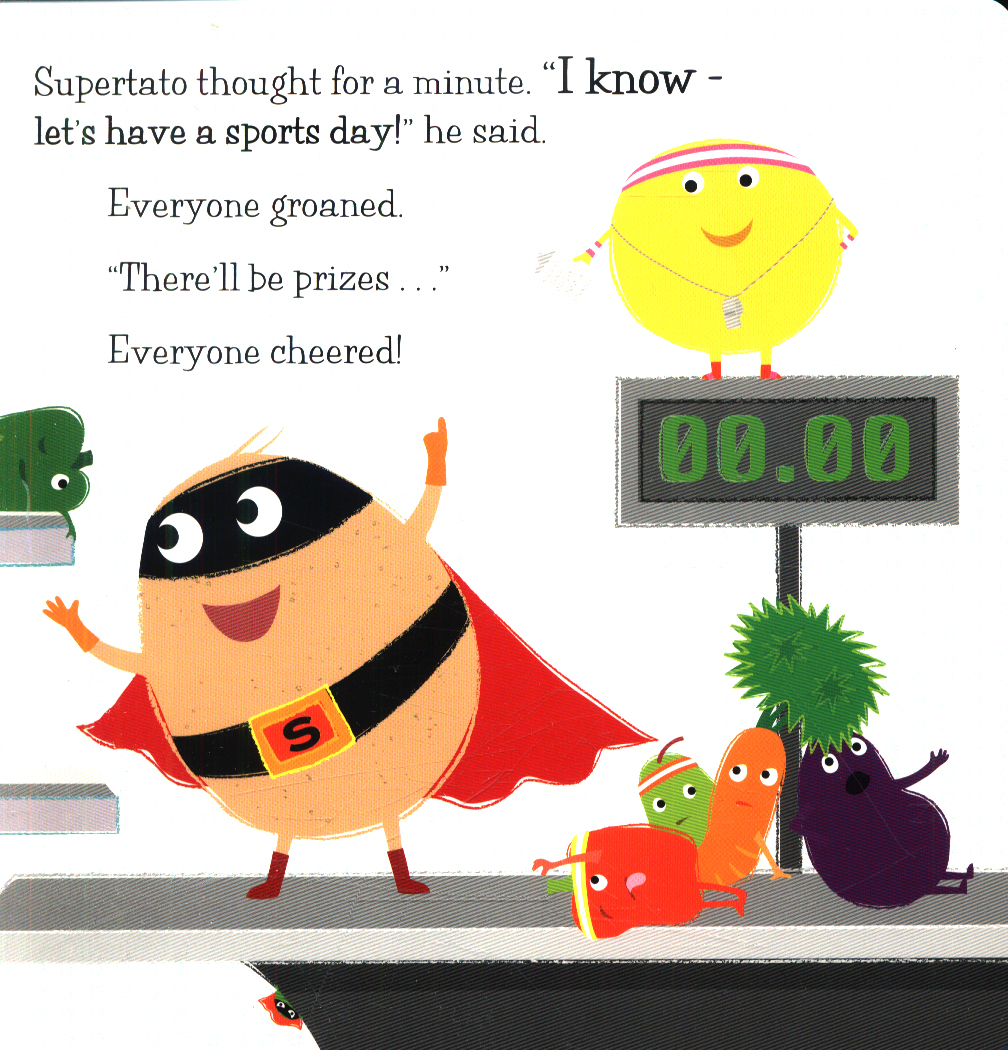 Supertato Run Veggies Run by Hendra, Sue (9781471177064) | Browns Books