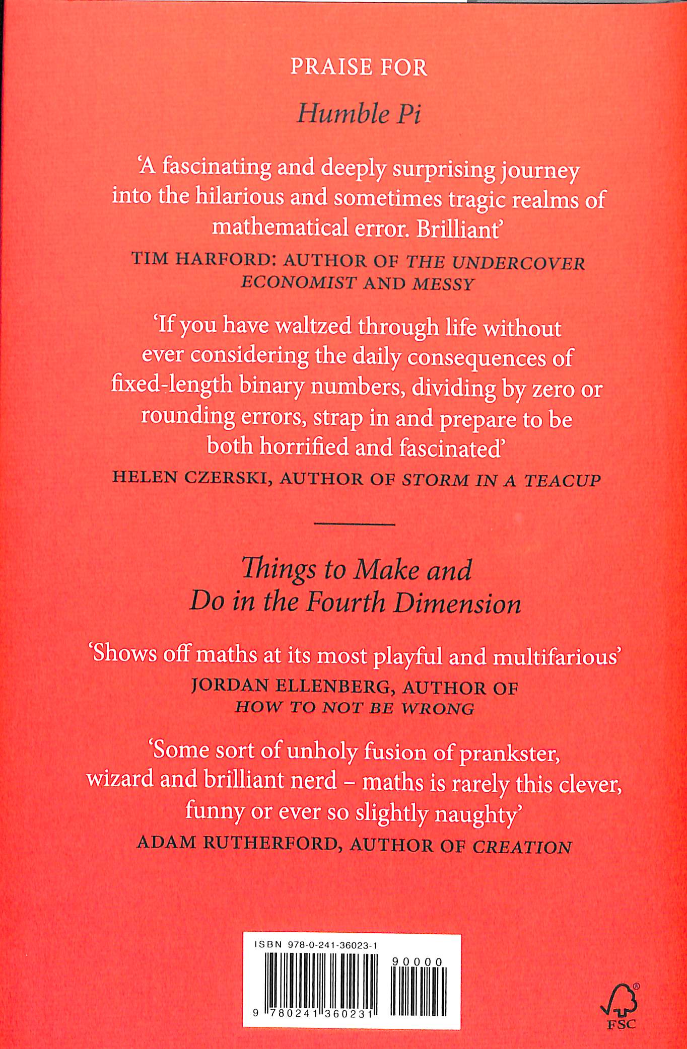 Humble Pi by Parker, Matt (9780241360231) | Browns Books