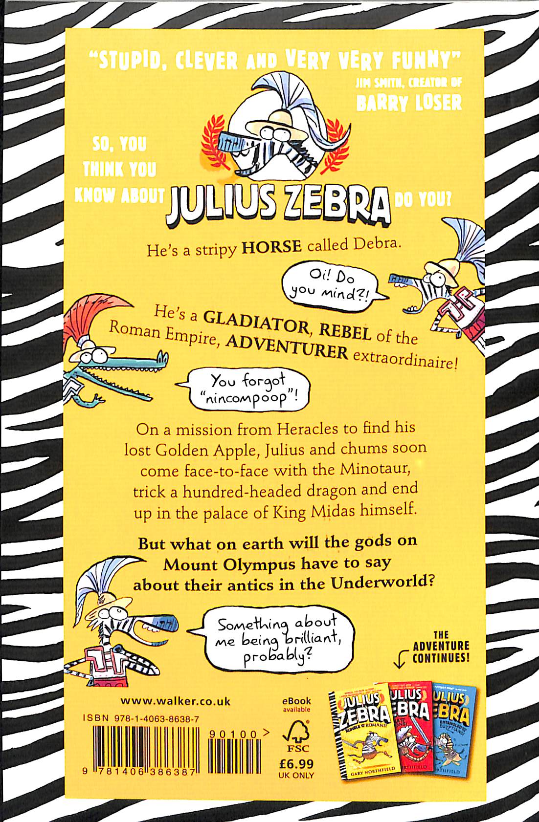 Julius Zebra: Grapple with the Greeks! by Northfield, Gary ...