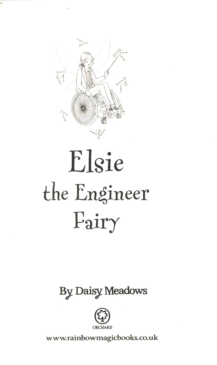 Rainbow Magic: Elsie the Engineer Fairy by Meadows, Daisy ...