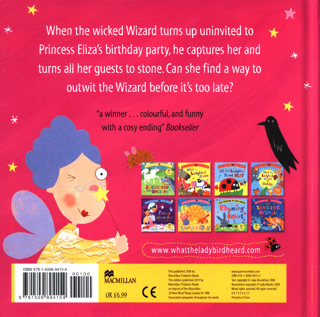 The princess and the wizard by Donaldson, Julia (9781509894154) | BrownsBfS