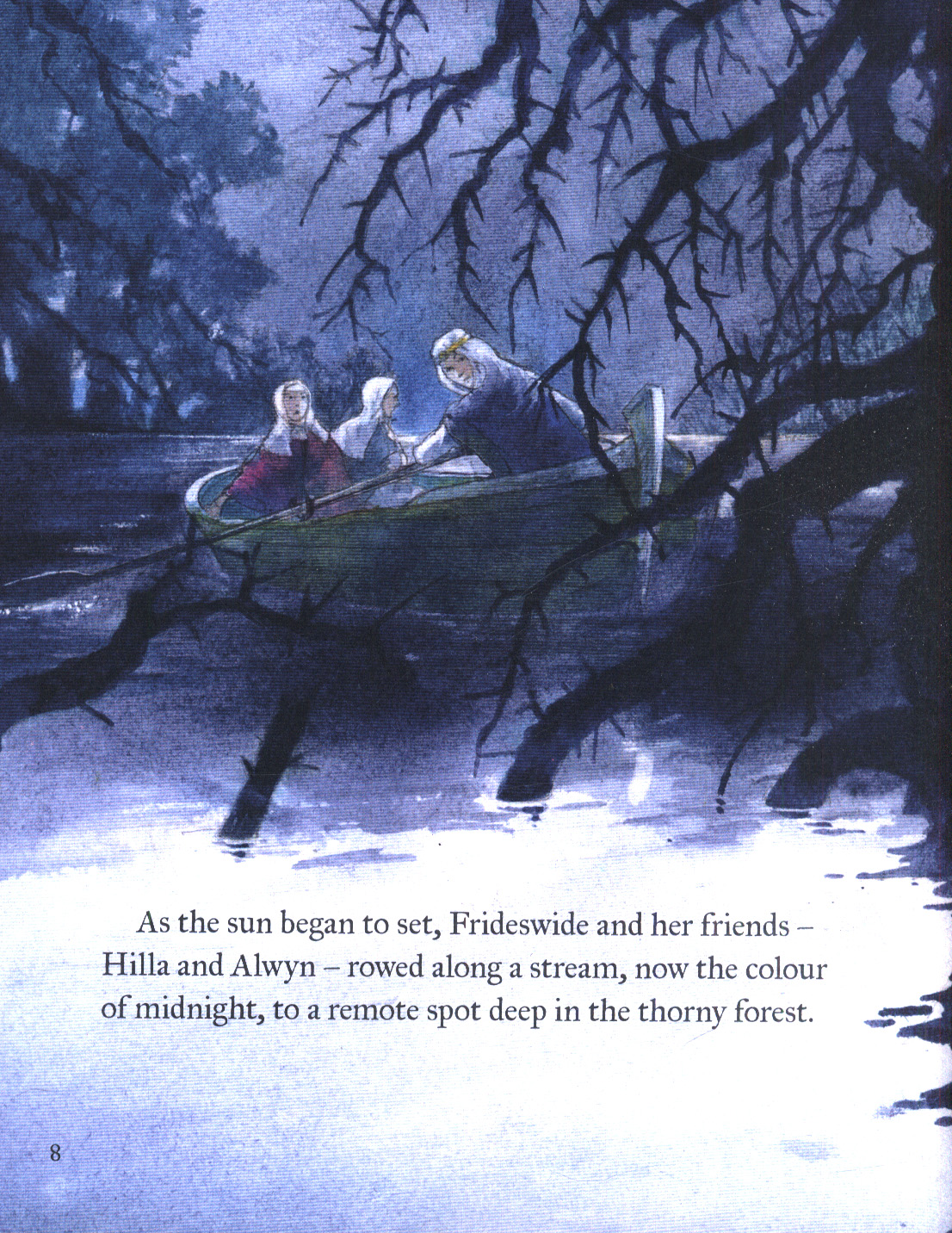 The Princess who Hid in a Tree : An Anglo-Saxon Story