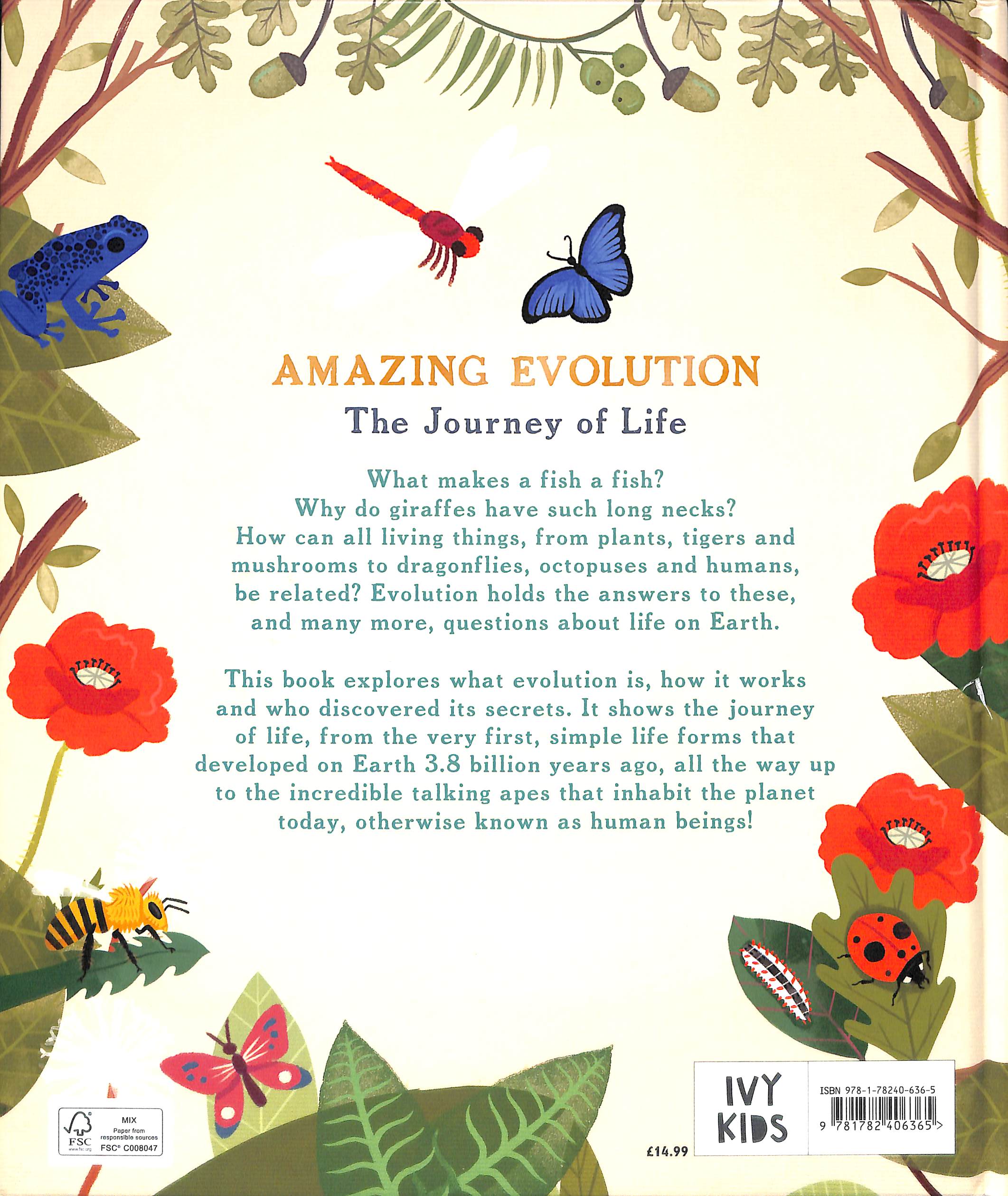 Amazing Evolution by Claybourne, Anna (9781782406365) | Browns Books