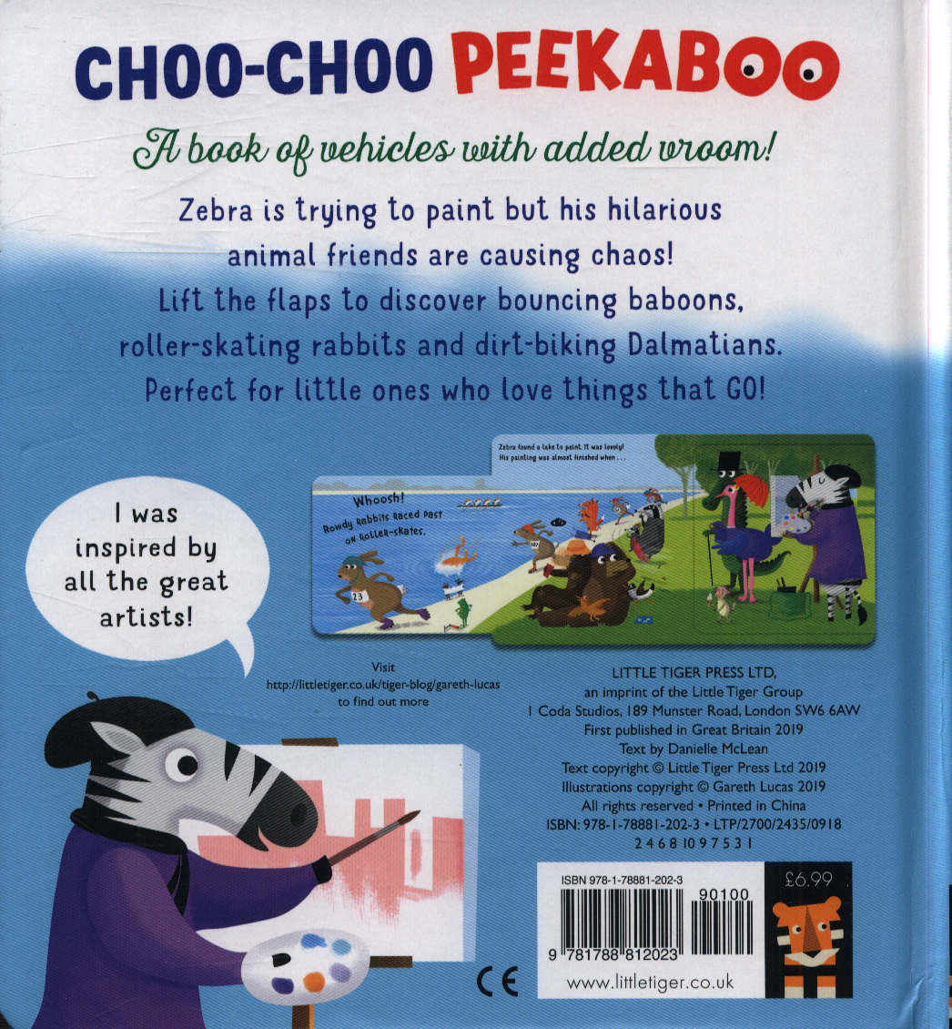 Choo Choo Peekaboo by Lucas, Gareth (9781788812023) | Browns Books