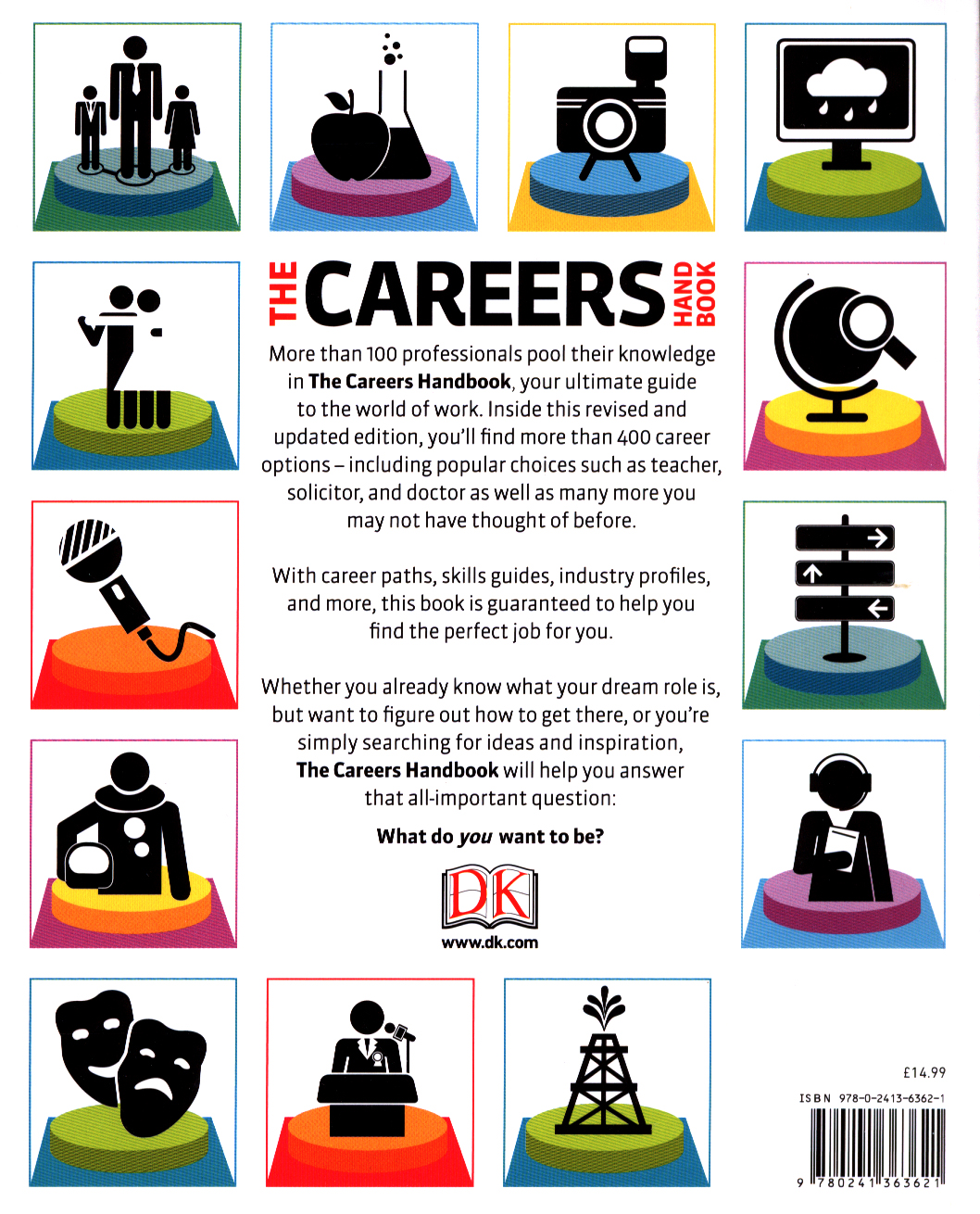 The Careers Handbook by DK (9780241363621) | Browns Books