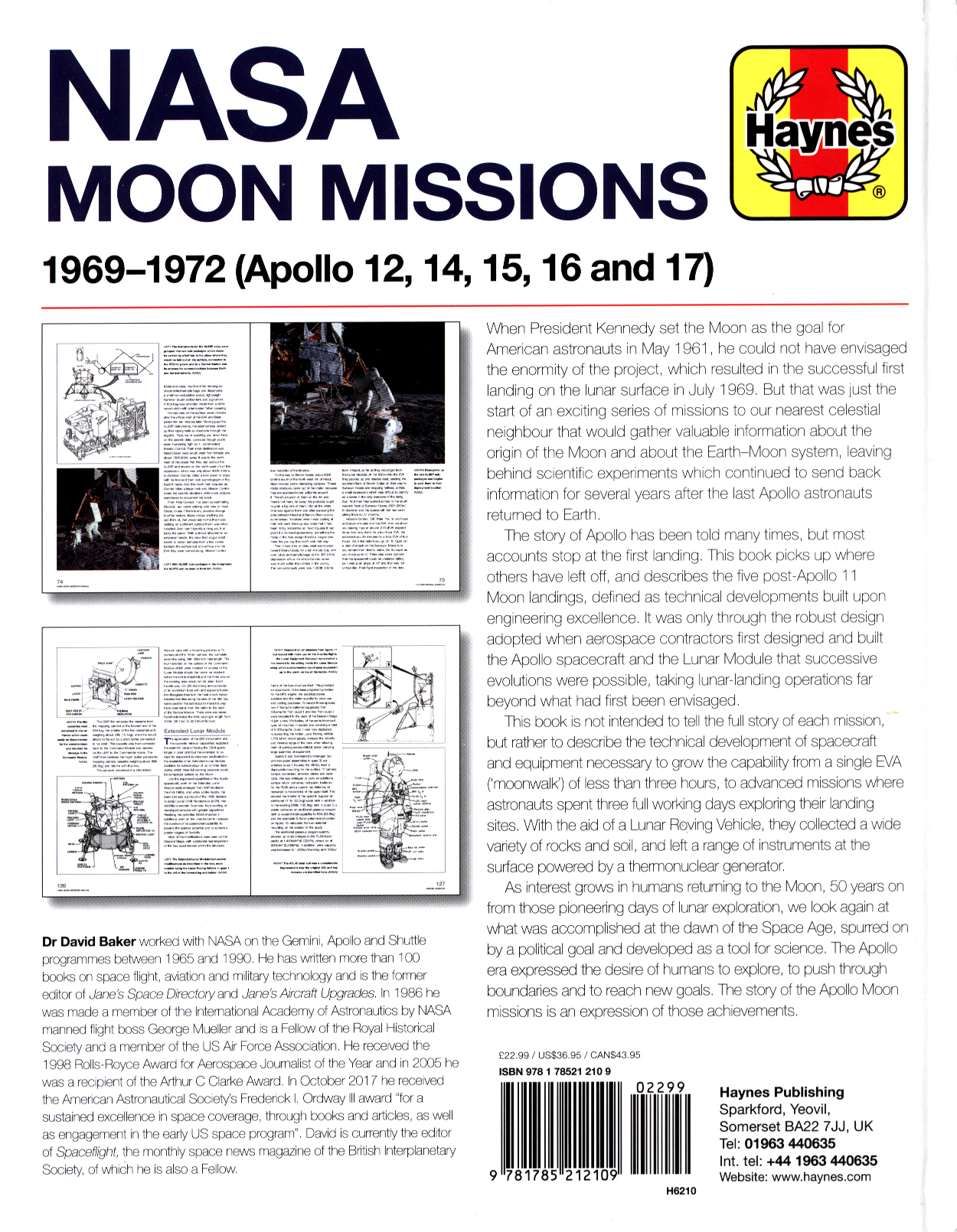NASA Moon Mission Operations Manual by Baker, David (9781785212109 ...