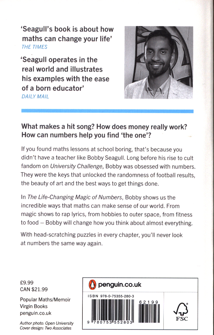 The Life-Changing Magic of Numbers by Seagull, Bobby (9780753552803 ...