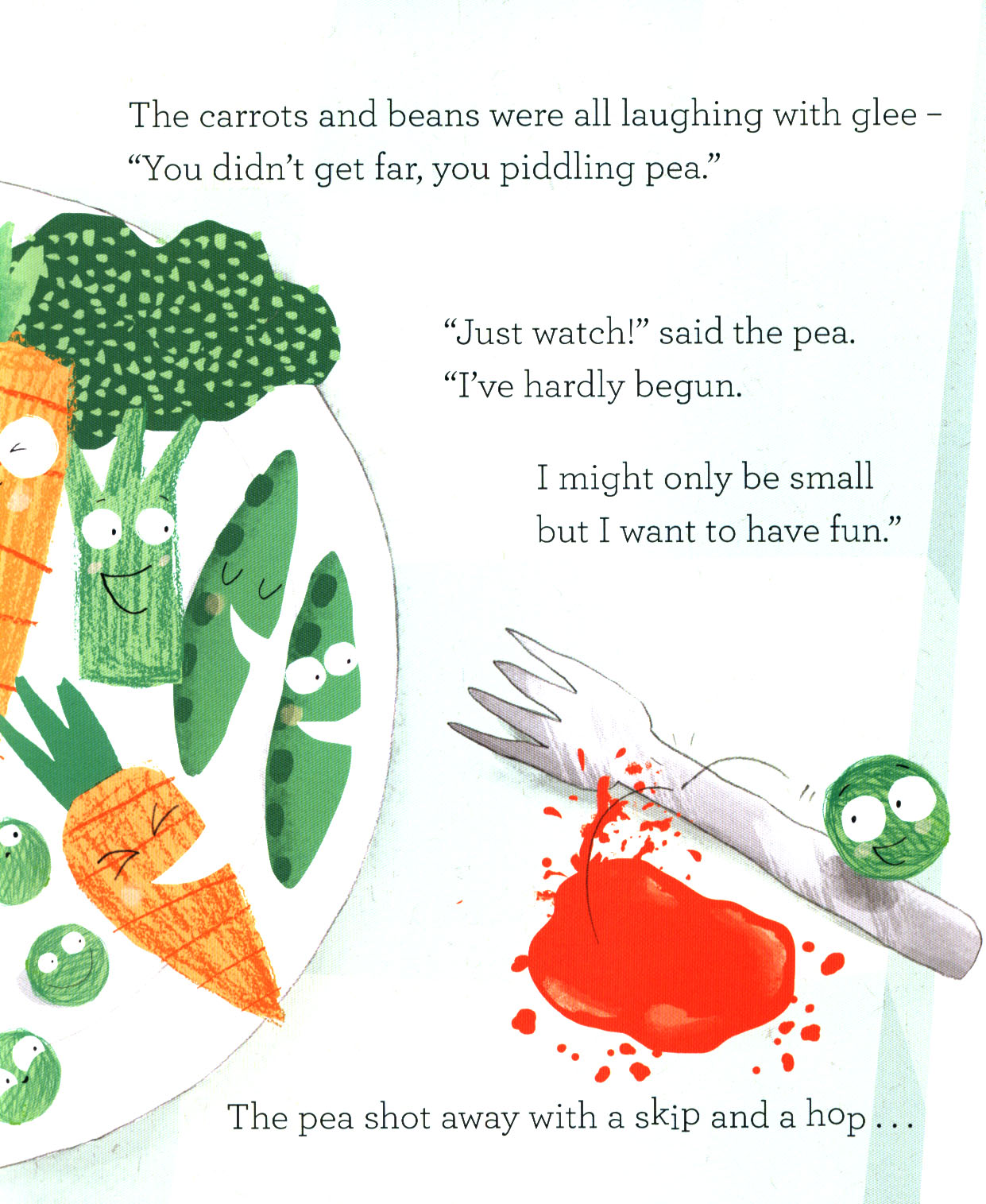 The runaway pea by Poskitt, Kjartan (9781471175251) | BrownsBfS