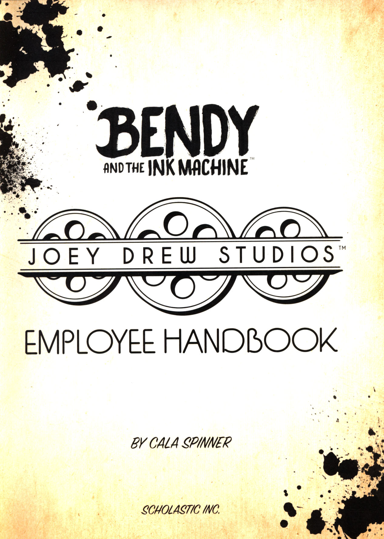 Joey Drew Studios Employee Handbook (Bendy and the Ink Machine) by ...
