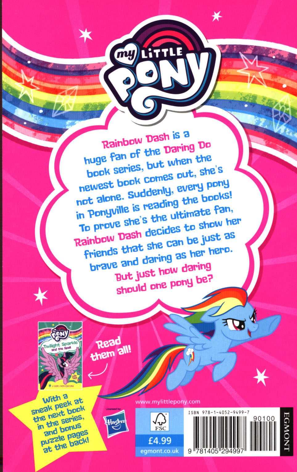 Rainbow Dash And The Daring Do Double Dare