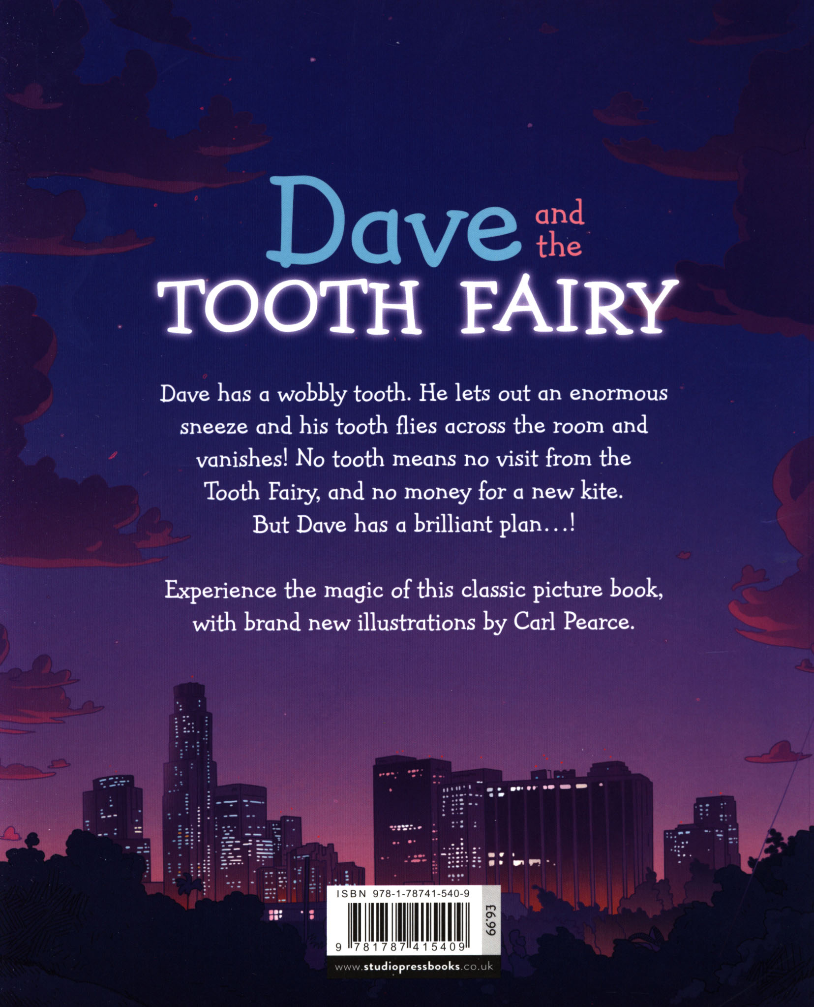 Dave and the Tooth Fairy by Wilkins, Verna (9781787415409) | BrownsBfS