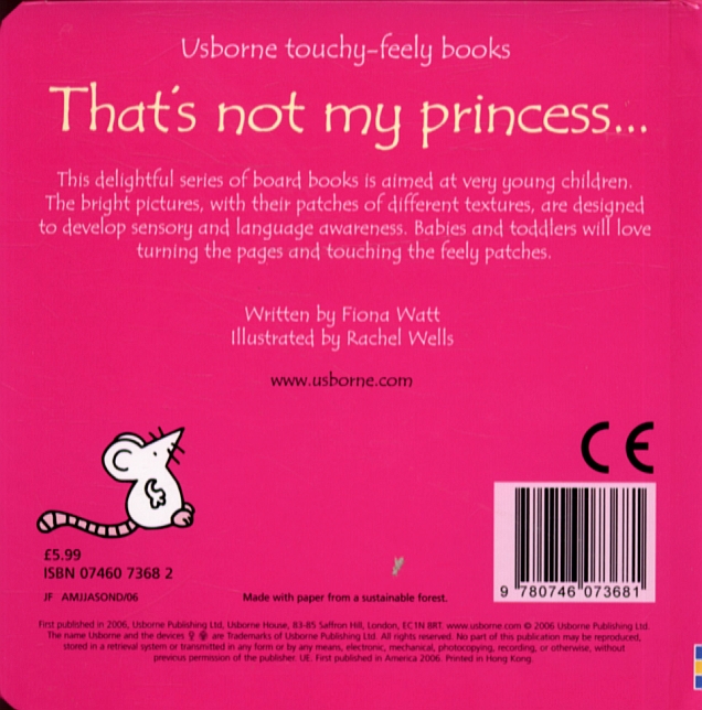 That's not my princess. by Watt, Fiona (9780746073681) | Browns Books