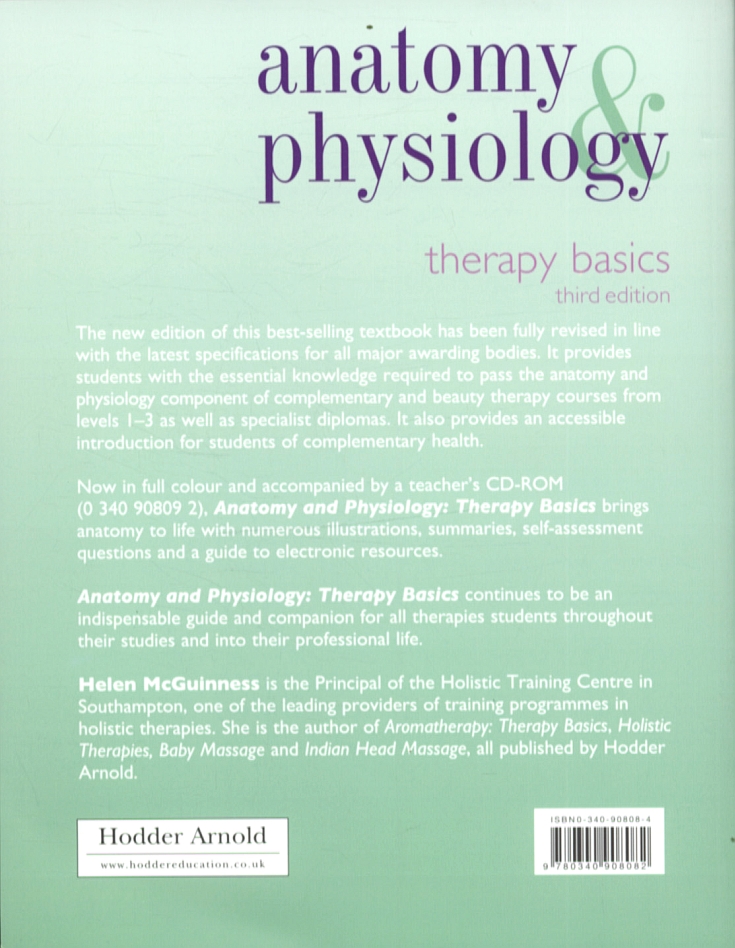 Anatomy and Physiology: Therapy Basics Third Edition by McGuinness ...