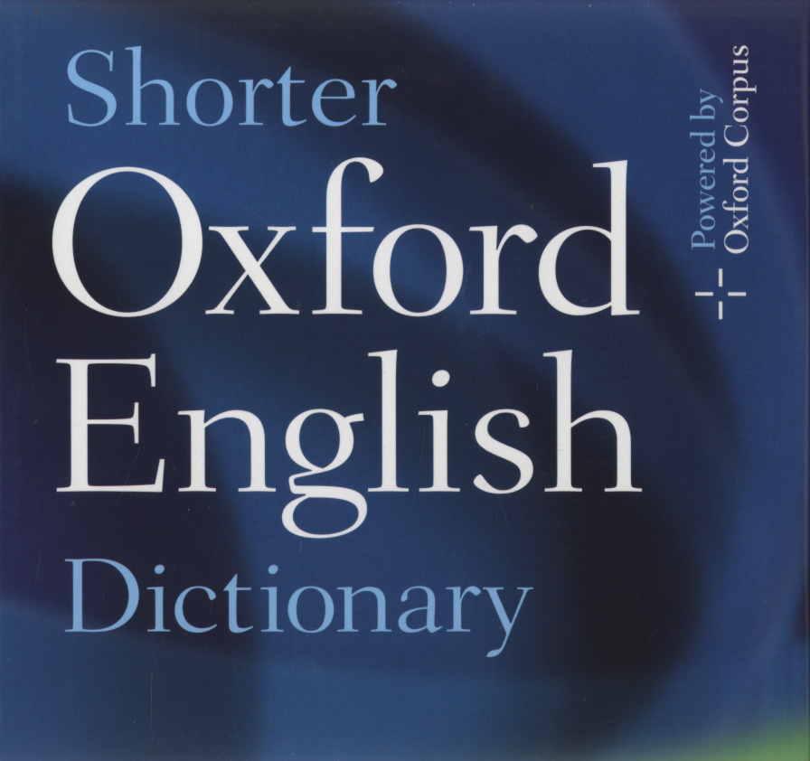 Shorter Oxford English Dictionary by Oxford Languages (9780199206872 ...