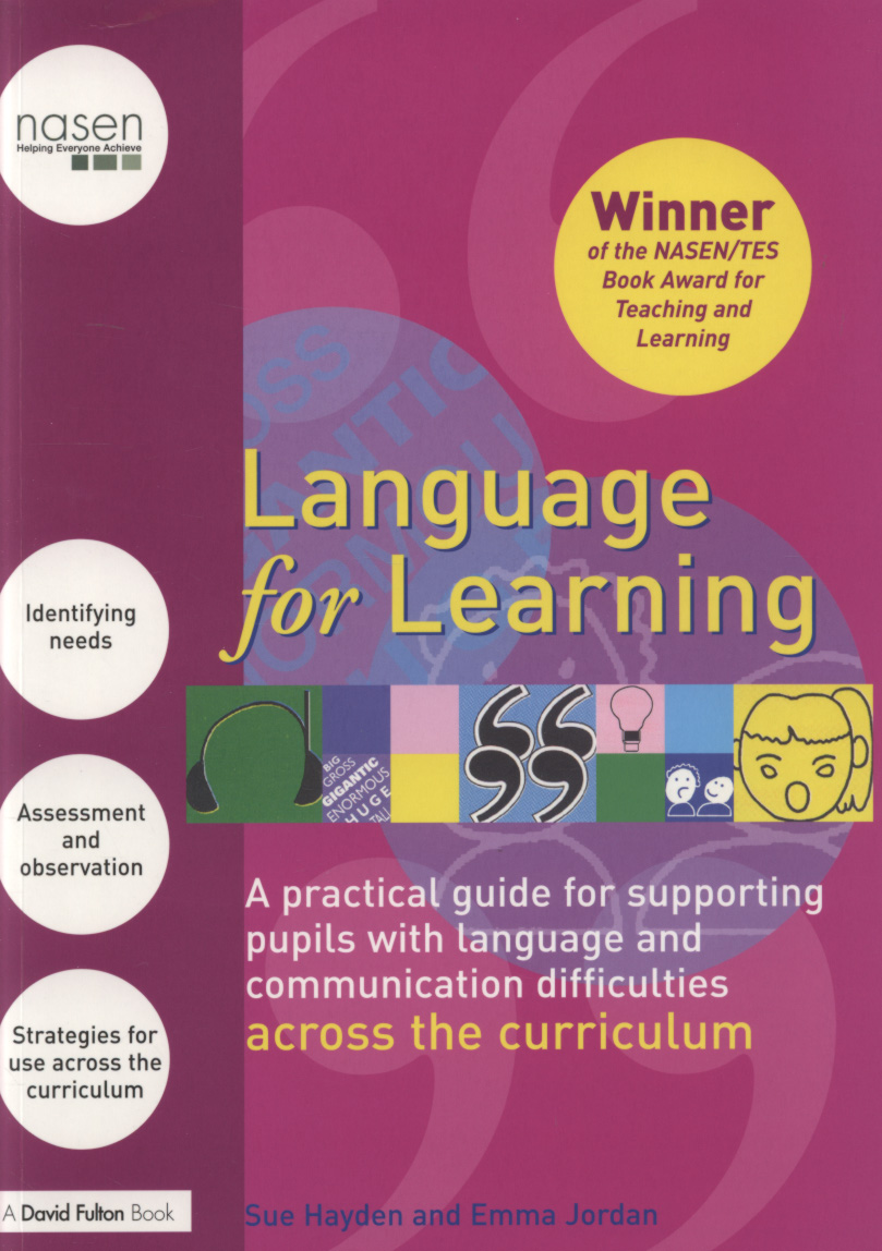 Language for Learning by Hayden, Sue (9781843124689) | Browns Books