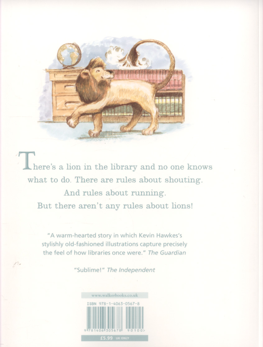 Library lion by Knudsen, Michelle (9781406305678) | BrownsBfS