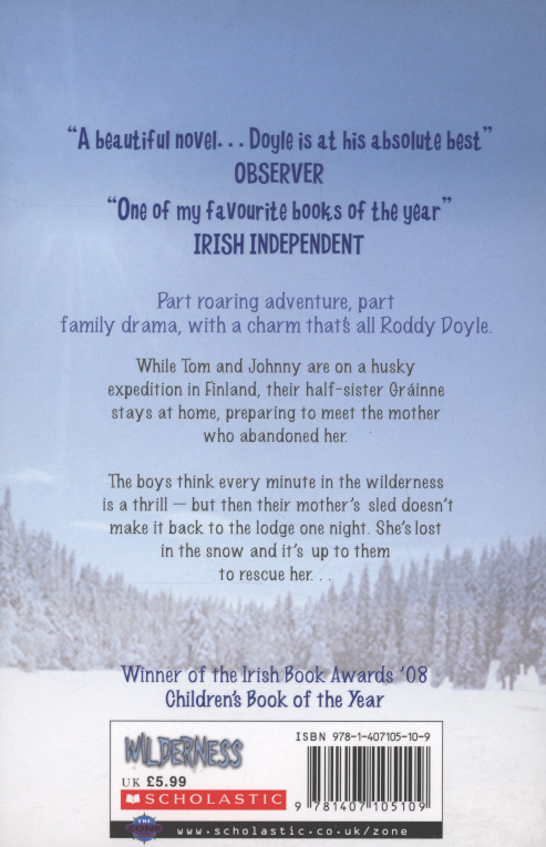 Wilderness by Doyle, Roddy (9781407105109) | BrownsBfS