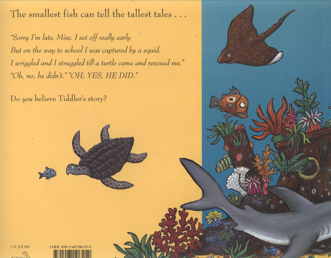 Tiddler (Board Book) by Donaldson, Julia (9781407106212) | Browns Books