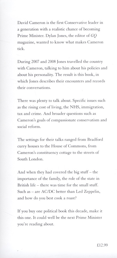Cameron on Cameron by Cameron, David (9780007285365) | Browns Books