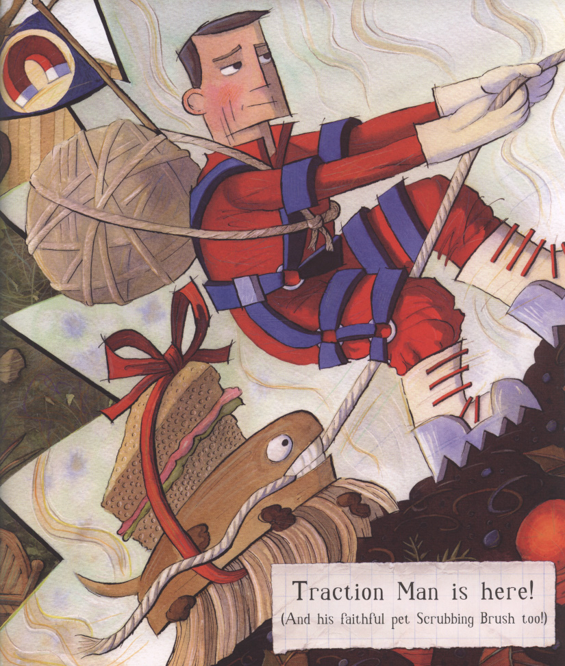 Traction Man meets Turbodog by Grey, Mini (9780224070485) | BrownsBfS