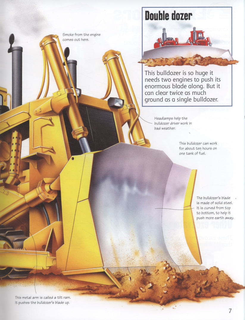 The Usborne book of big machines by Various (9780746099094) | BrownsBfS