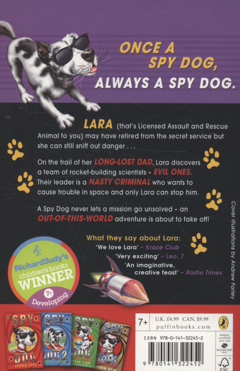 Spy Dog: Rocket Rider by Cope, Andrew (9780141322452) | Browns Books