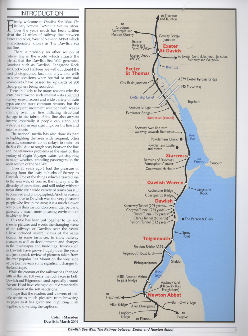 Dawlish Sea Wall: The Railway between Exeter and Newton Abbot by ...