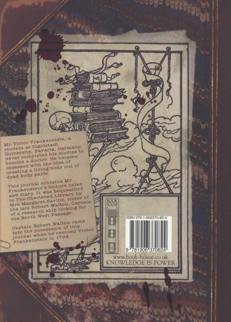 The Secret Journal of Victor Frankenstein by Stewart, David ...
