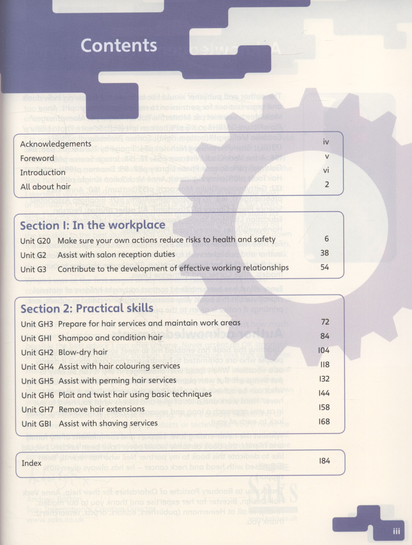 Level 1 (NVQ/SVQ) Certificate in Hairdressing and Barbering Candidate ...