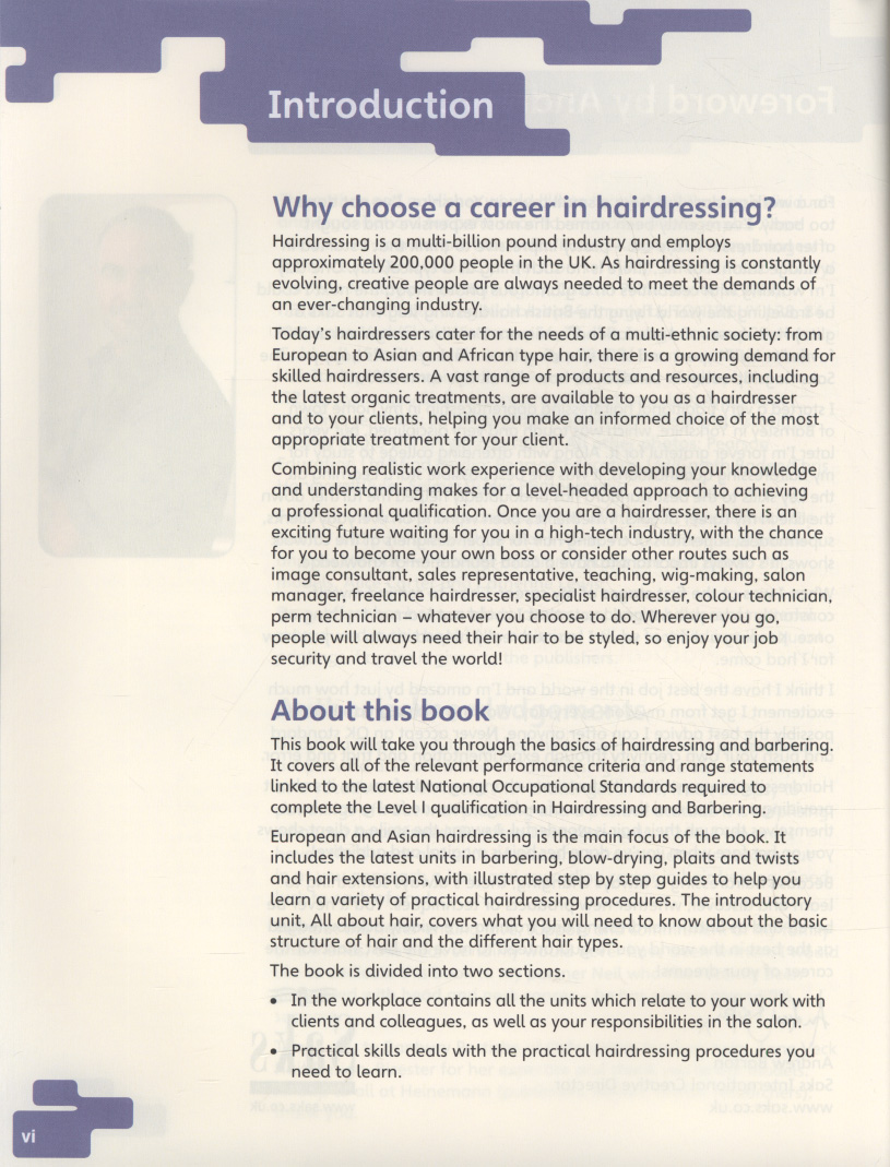 Level 1 (NVQ/SVQ) Certificate in Hairdressing and Barbering Candidate ...