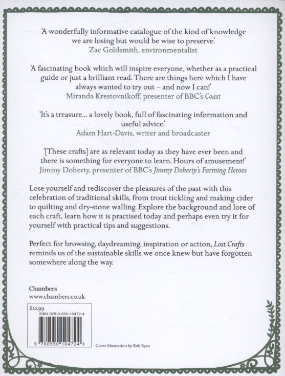 Lost Crafts: Rediscovering Traditional Skills by McGovern, Una ...