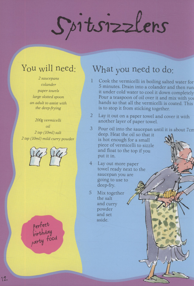 Roald Dahls Completely Revolting Recipes by Dahl, Roald (9780224083423 ...