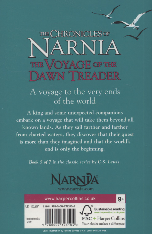 The voyage of the Dawn Treader by Lewis, C. S. (9780007323104) | BrownsBfS