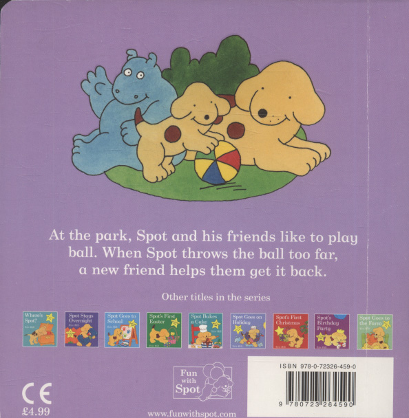 Spot goes to the park : a lift-the-flap book by Hill, Eric ...