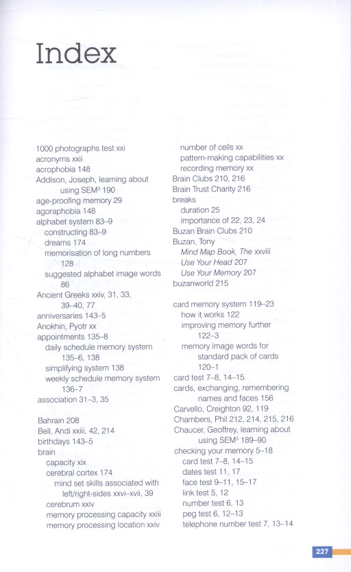 The memory book : how to remember anything you want